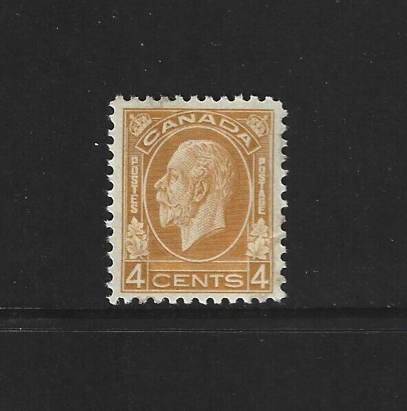 Canada - #198 - 4c King George V Medallion Issue Mint Stamp MH | Canada ...