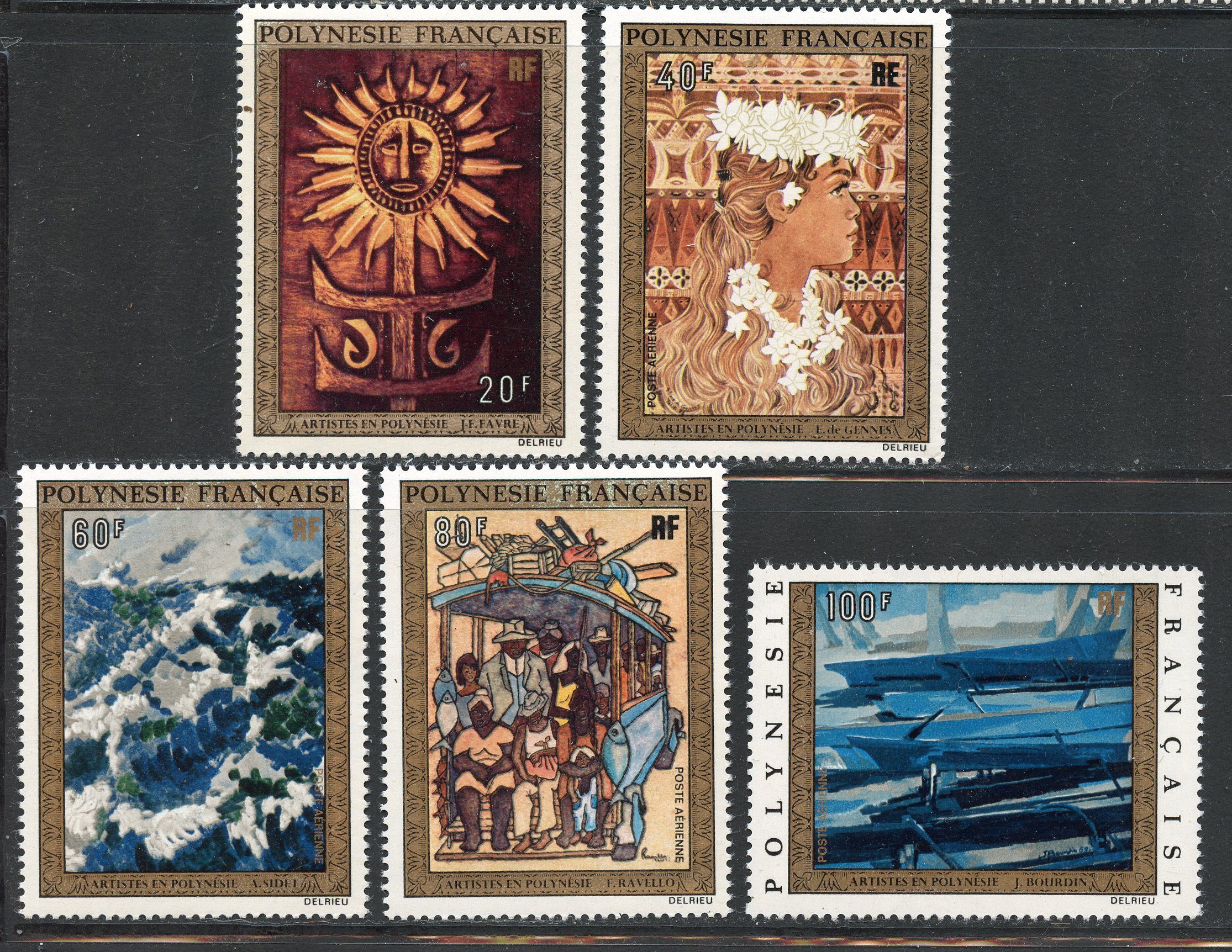 French Polynesia # C100-04, Mint Never Hinge | Europe - France ...