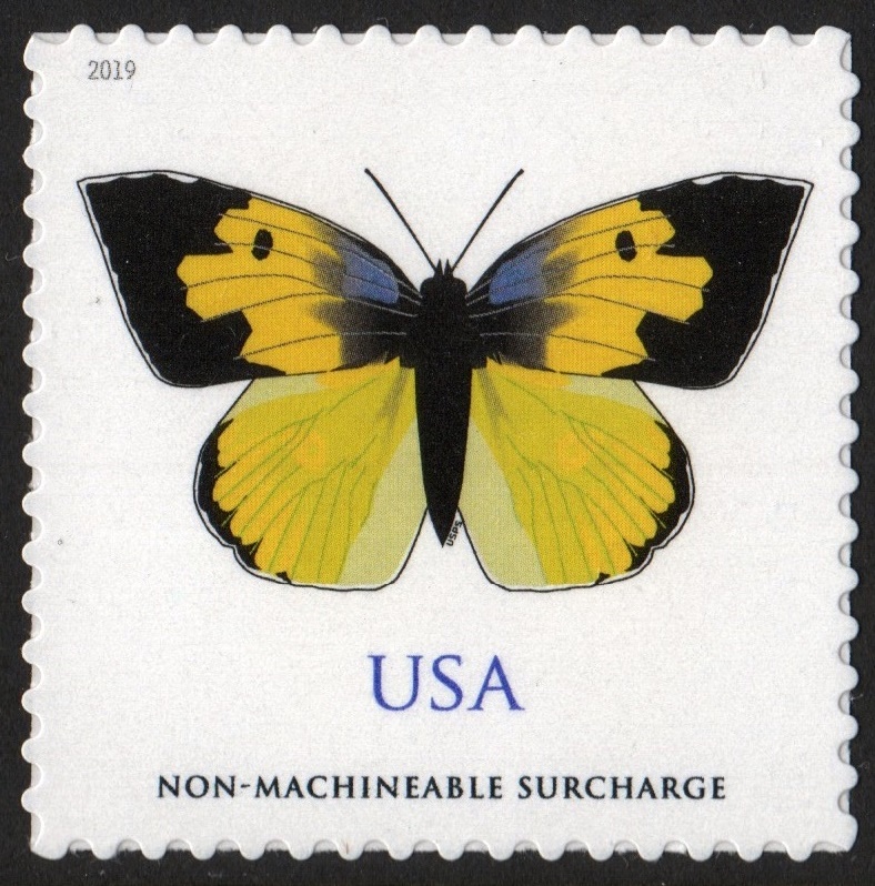 SC#5346 (70¢) California Dogface Butterfly Single (2019) SA | United ...