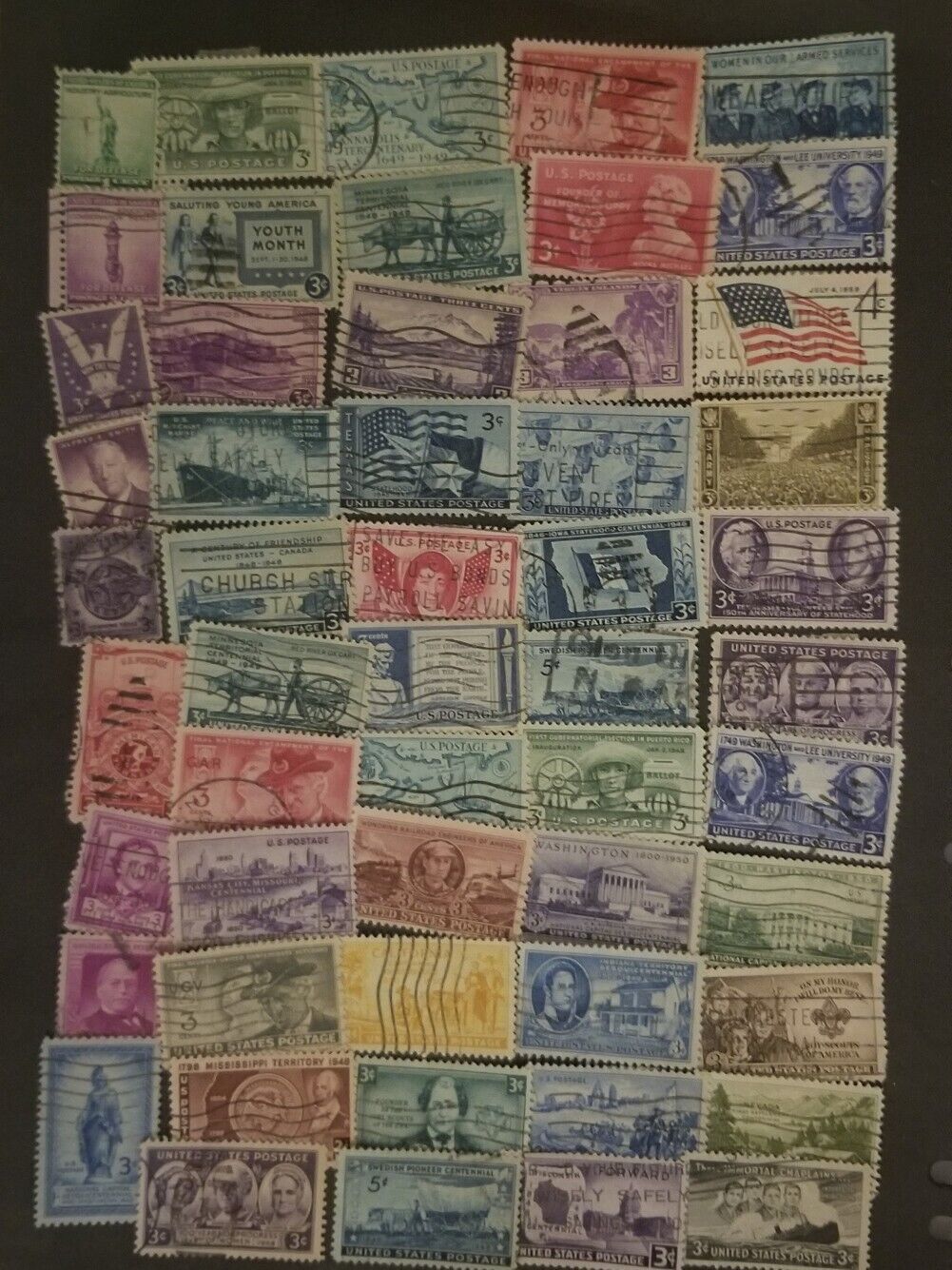 US Postage Stamp Collection Lot Used All Different T3751 | United ...