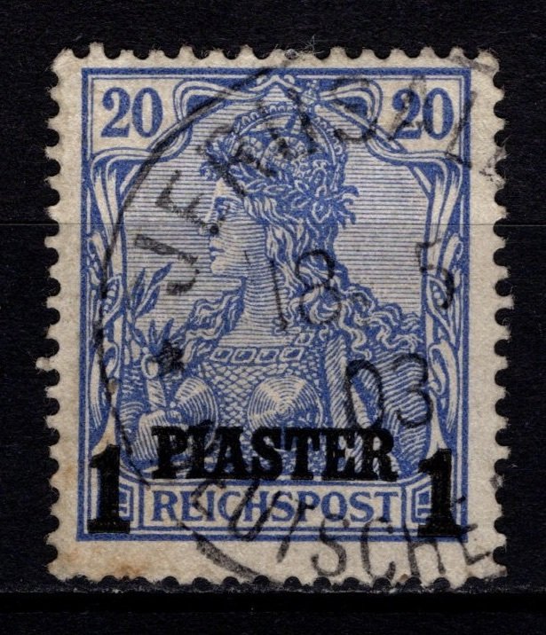 German PO in Turkish Empire 1900, 1pi on 20pf [Used] | Europe - Germany ...