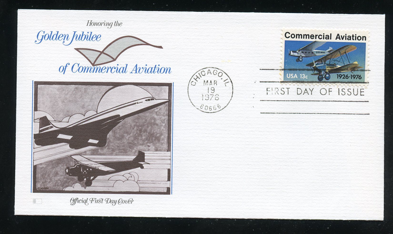 US 1684 Commercial Aviation UA Fleetwood cachet FDC | United States ...