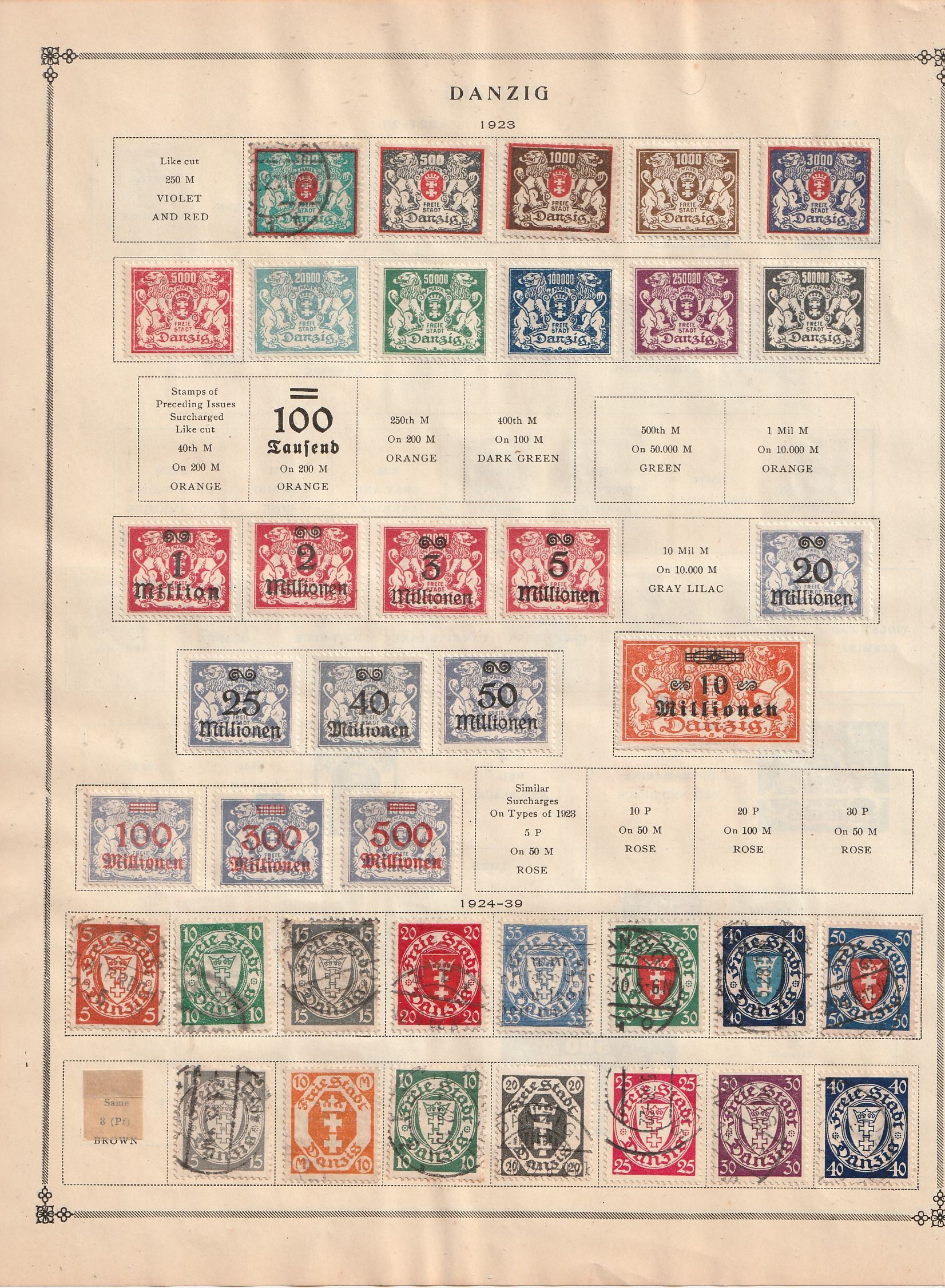 Danzig Collection - 7 Scans, All the stamps are in the scans. | Europe ...