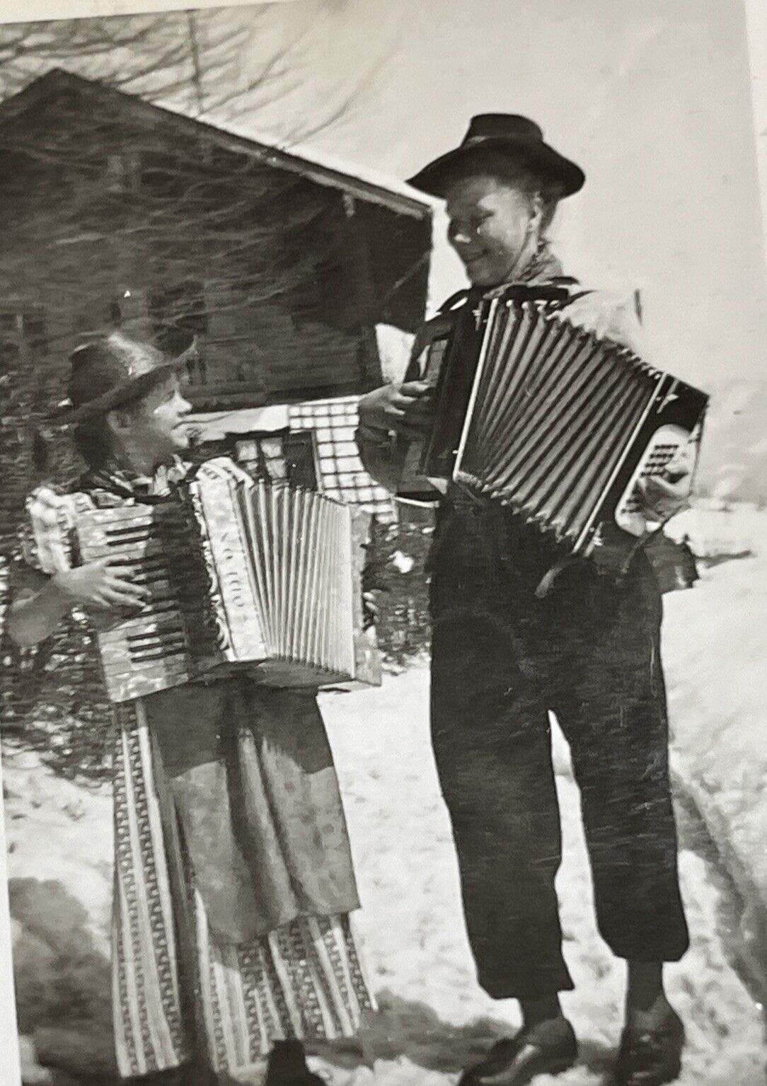 WW2 WWII Original German Military wartime Photo Musicians Accordion ...