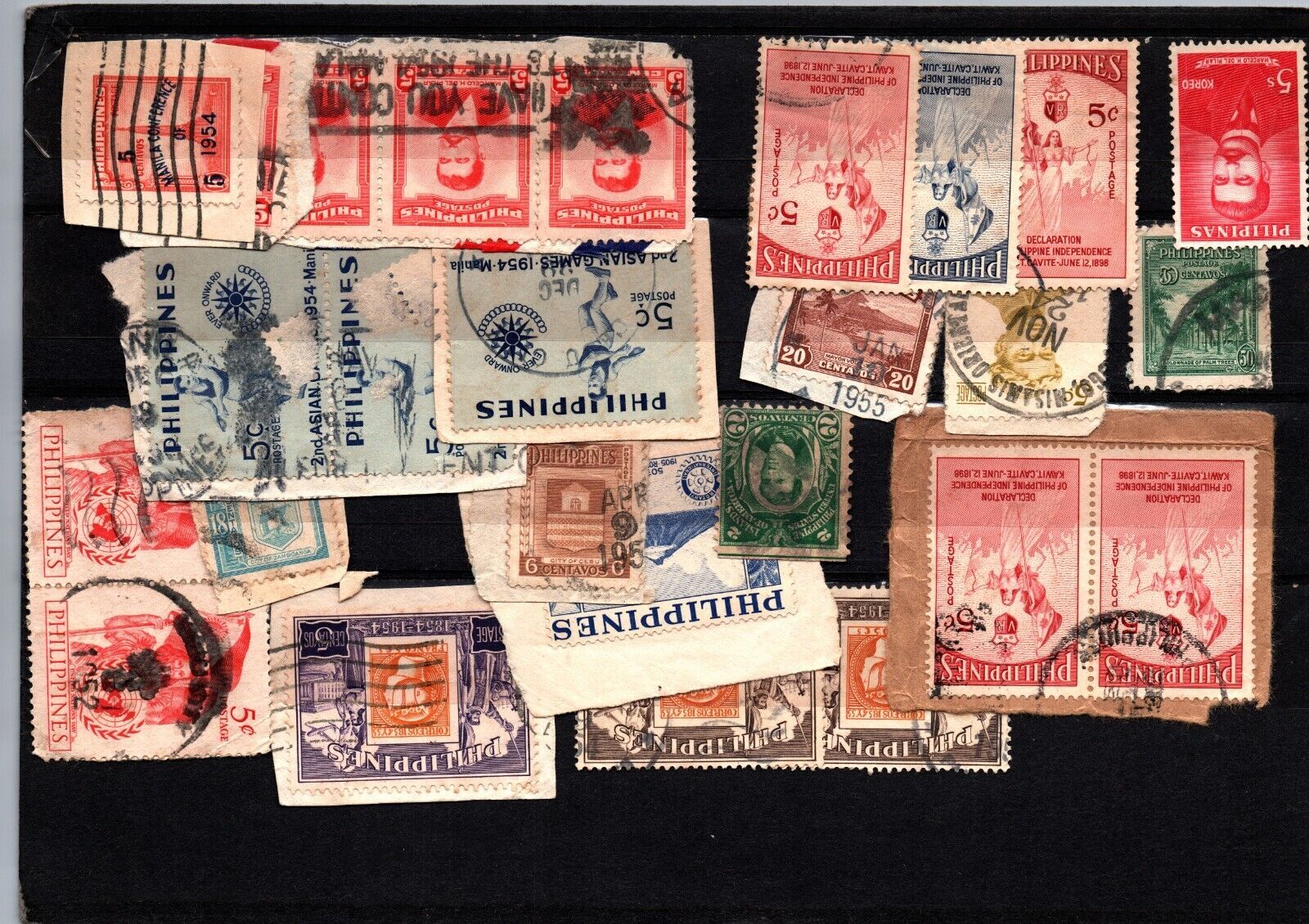 PHILIPPINES Pilipinas old stamps US administration onwards very old ...