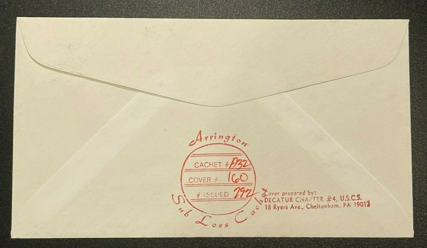 WW2 Sunk US NAVY SUBMARINE 'On Eternal Patrol' USS FLIER SS-250 Cover ...