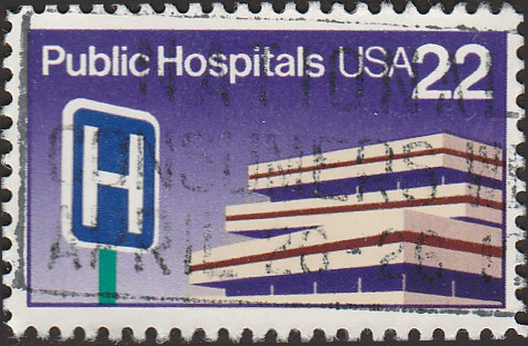 # 2210 Used Public Hospitals | United States, General Issue Stamp ...