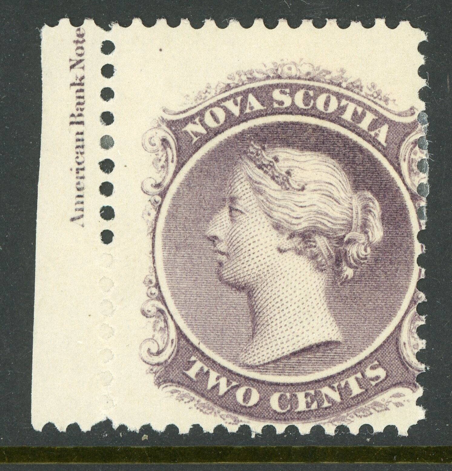 Canada 1860 Nova Scotia 2¢ Pinkish Purple Scott #9 Mint H450 | Canada ...