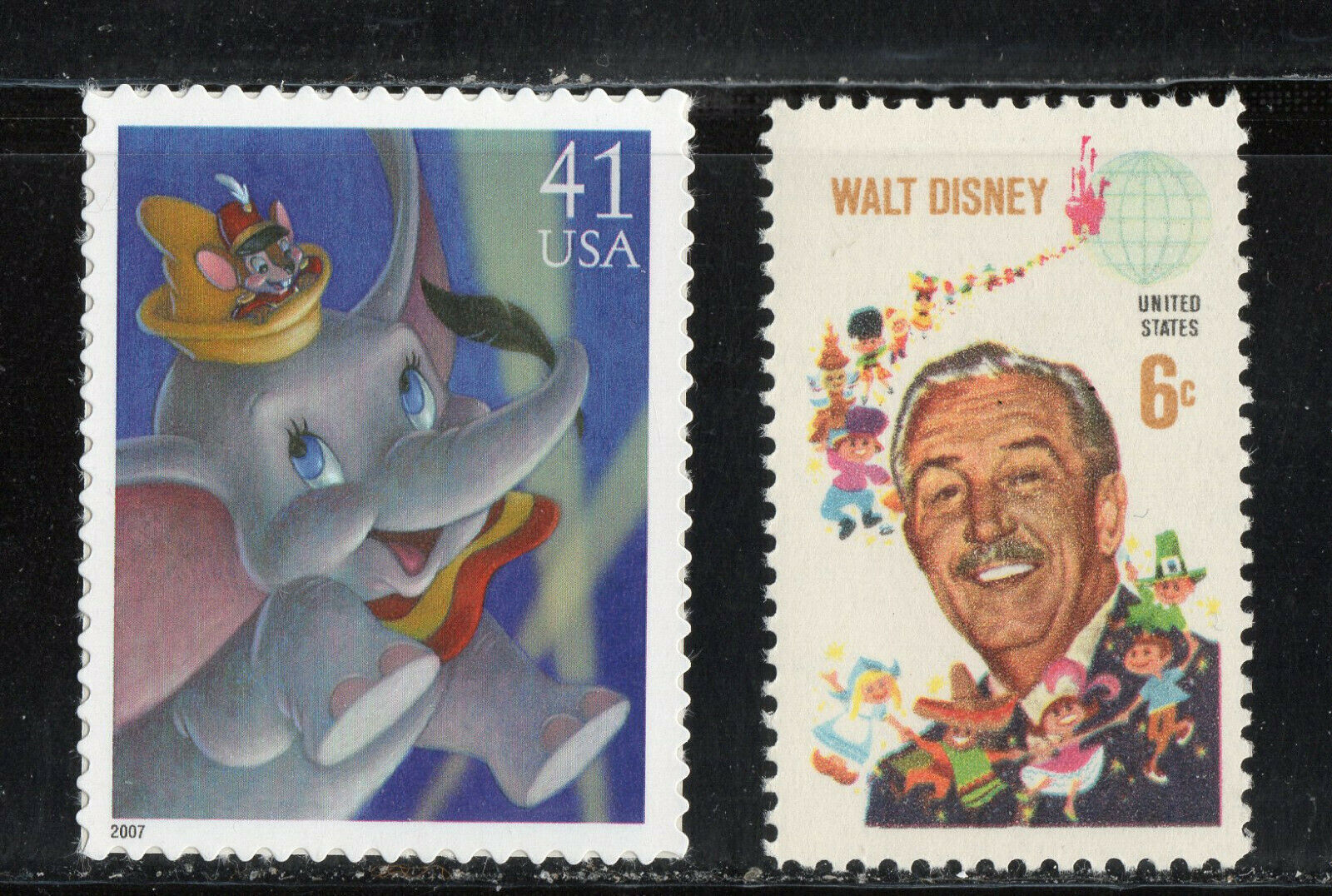 4194 * Dumbo and Timothy Mouse * Walt Disney * US Postage Stamps Mint ...