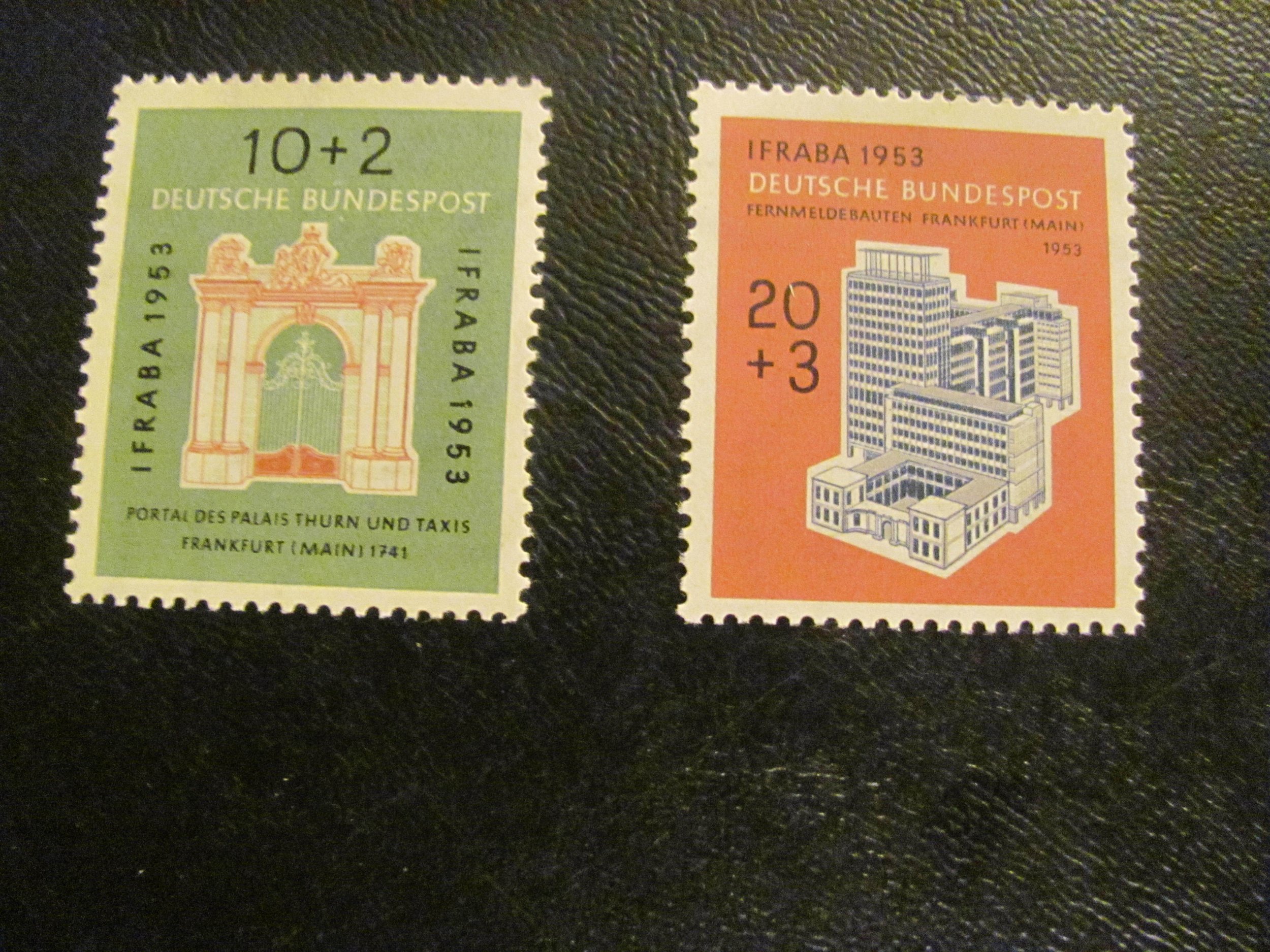 Germany 1953 MNH SC B332-3 Museum SET XF (131) | Europe - Germany ...