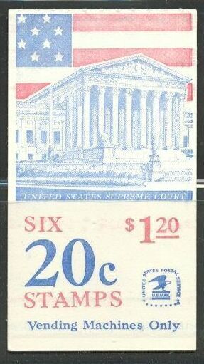 US Stamp #BK139 MNH - Unexploded Booklet w/1 #1896a Pane w/ Plate #1 ...