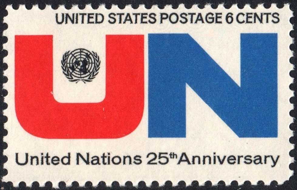 SC#1419 6¢ U.N. Emblem (1970) MNH | United States, General Issue Stamp ...
