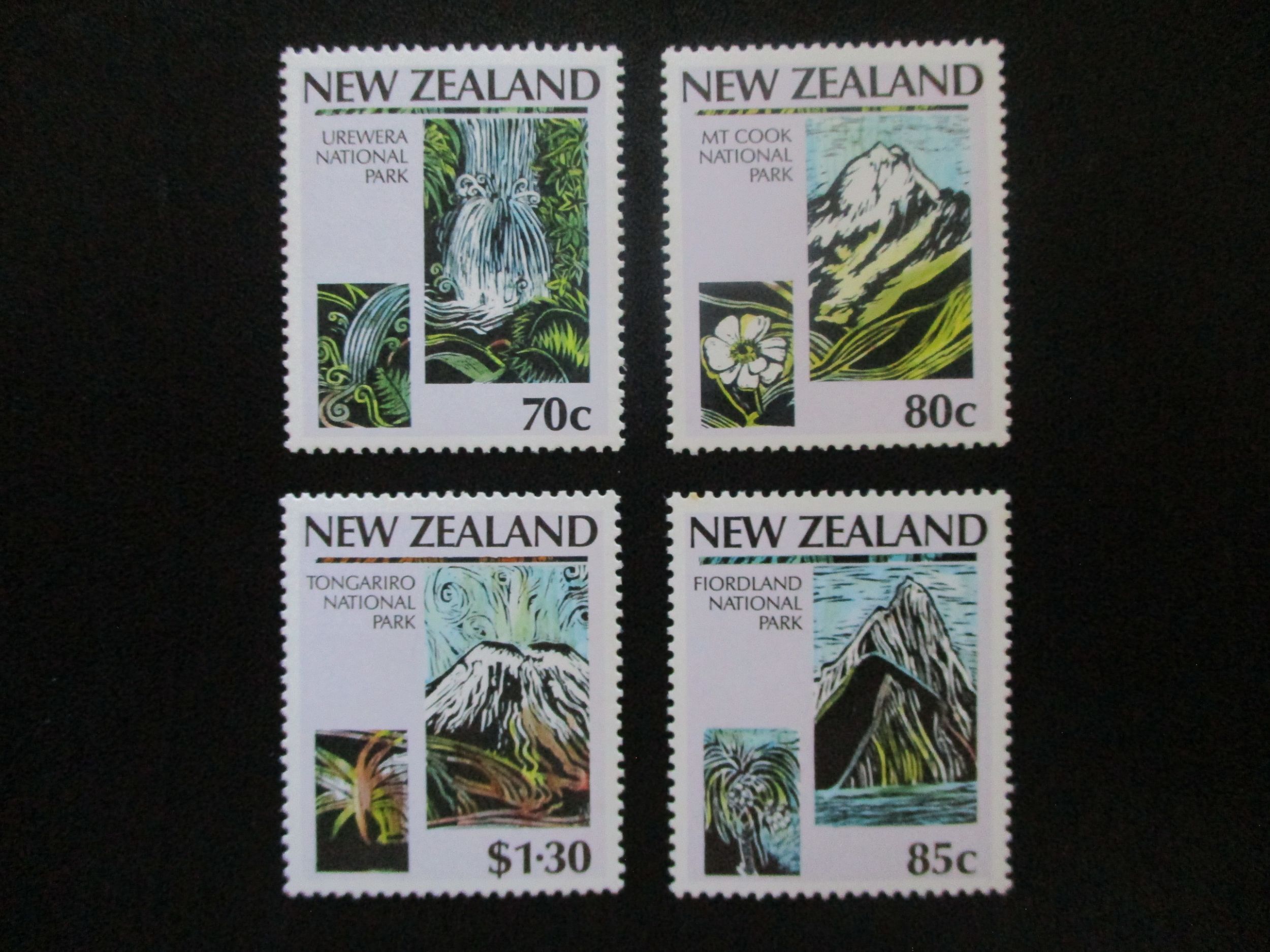 New Zealand #876-79 Mint Never Hinged - (8-24) | Australia & Oceania ...
