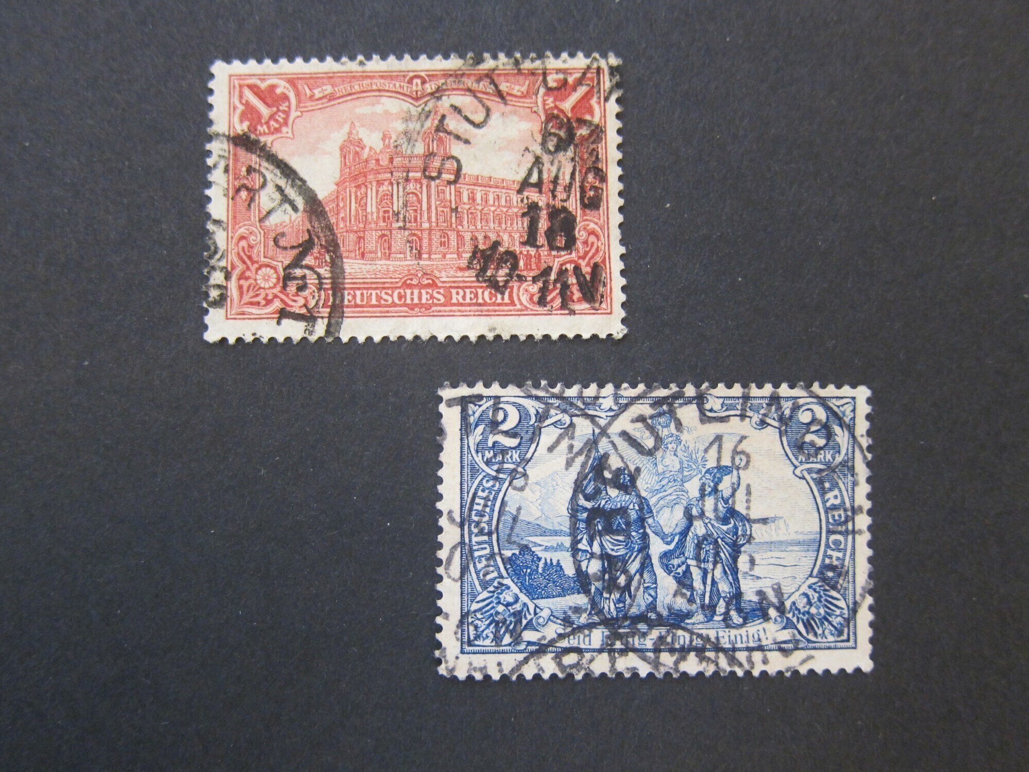 Germany 1902 Sc 75,79 FU | Europe - Germany & Colonies - Germany ...