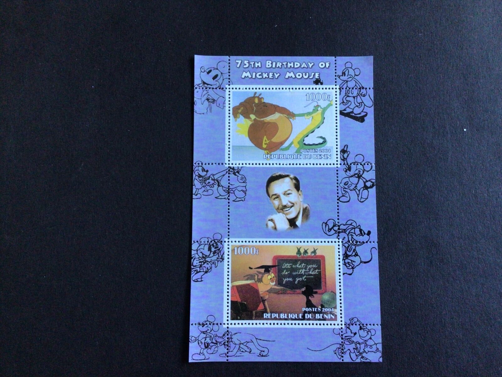Walt Disney 75th Birthday of Mickey Mouse Stamps Sheet R38428 ...