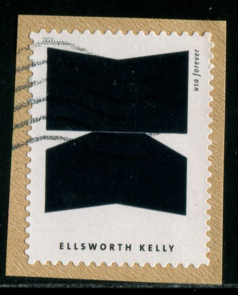 5386 US (55c) Ellsworth Kelly SA, used on paper | United States ...