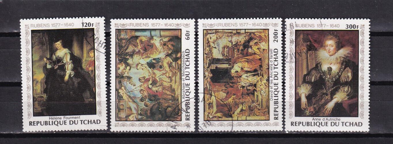 LI07 Chad 1978 The 400th Anniversary of the Birth of Peter Paul Rubens ...