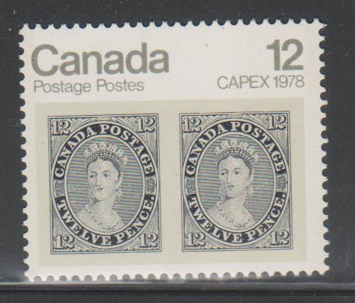 Canada, 12c Stamps on Stamps (SC# 753) MNH | Canada, General Issue ...