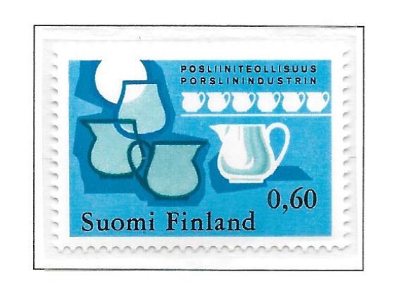 Finland 541 Finnish Porcelain single MNH | Europe - Finland, General ...