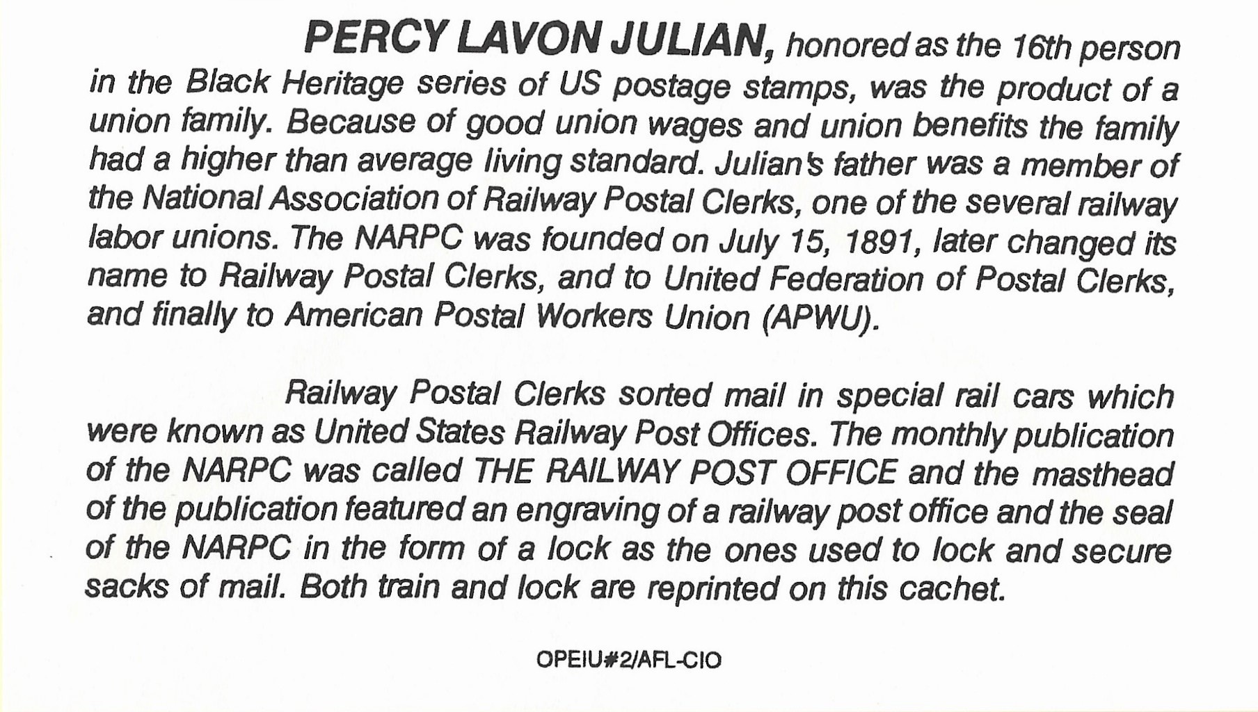 1993 FDC, #2746, 29c Percy Lavon Julian, Dome, Samuel Gompers Stamp ...