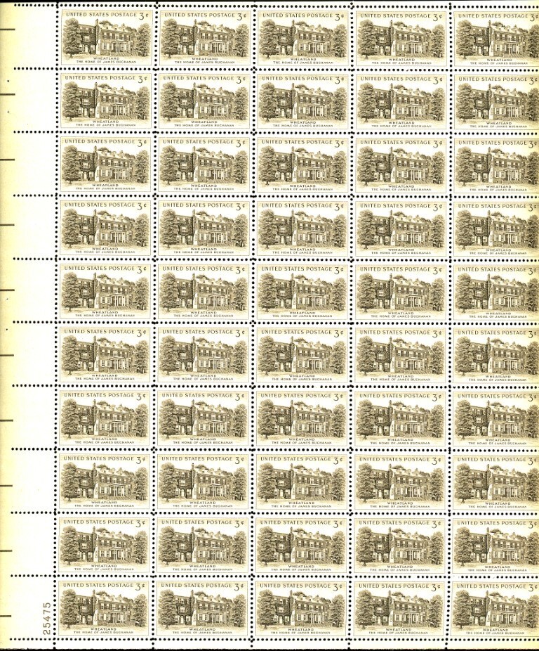 U.S. #1081 Mint PL# Block Sheet of 50 OG NH | United States, General ...