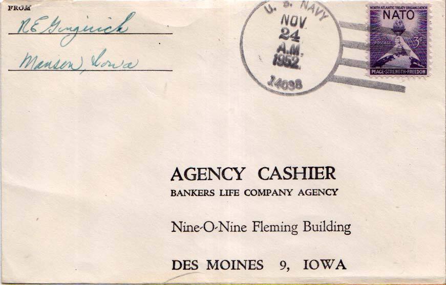 United States Marine Corps 3c NATO 1952 U.S. Navy, 14038 3d Marine Air ...