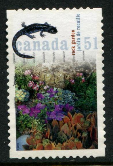 2145d Canada 51c Rock Garden, used | Canada, General Issue Stamp / HipStamp