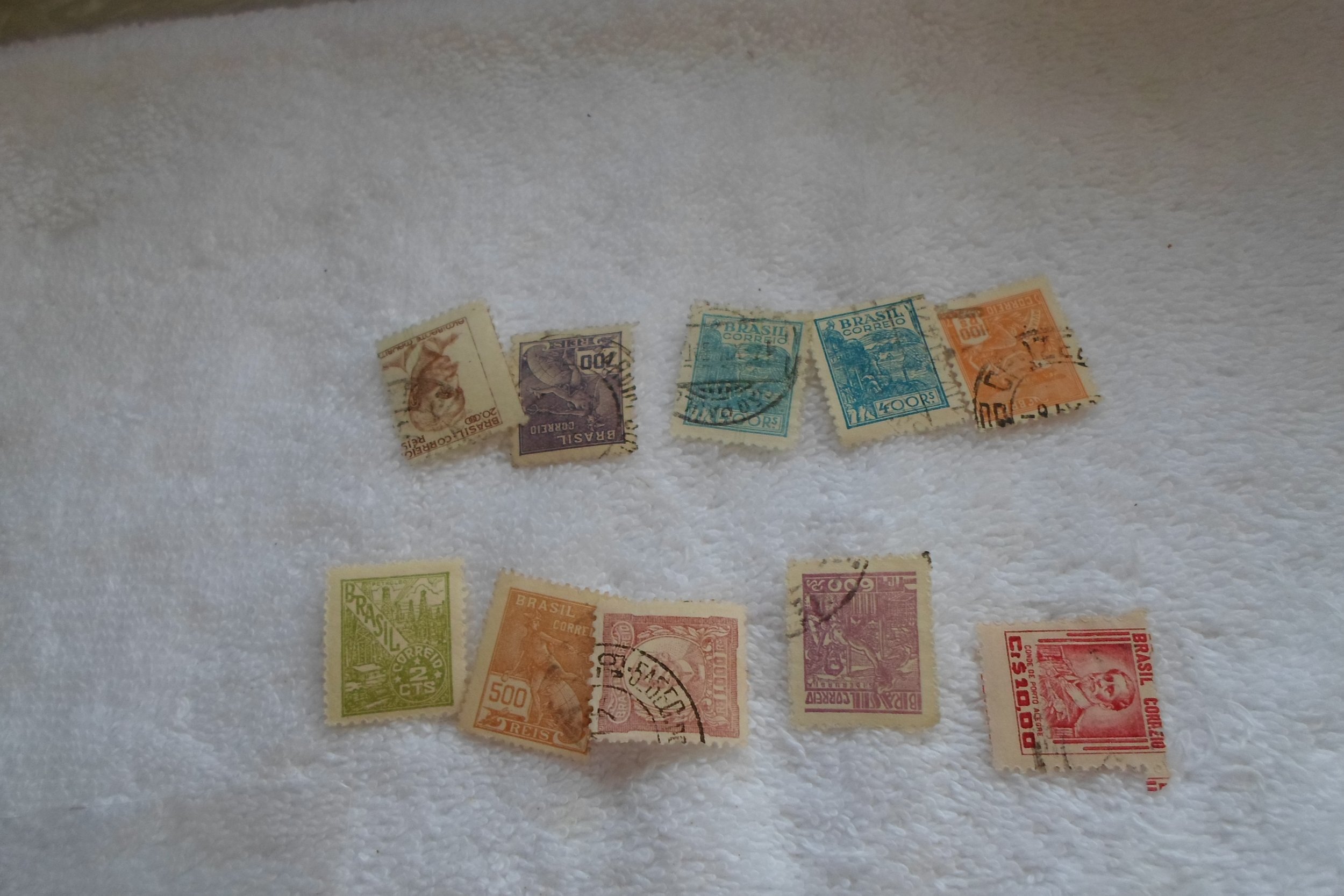 Stamps From the Country of Brasil ( 10 Stamps ) ( 13b ) | Central ...