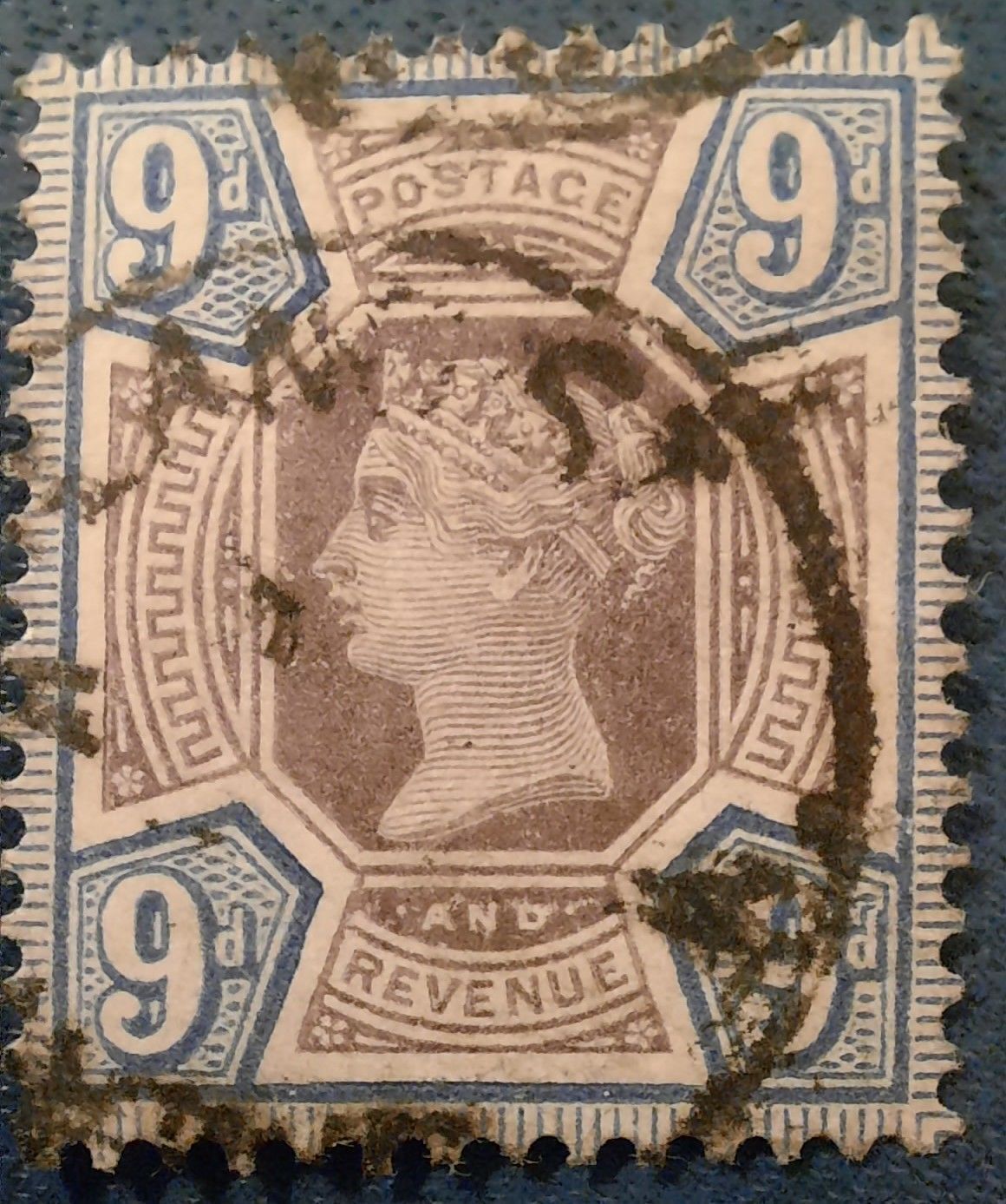 9d Queen Victoria Jubilee | Great Britain, General Issue Stamp / HipStamp
