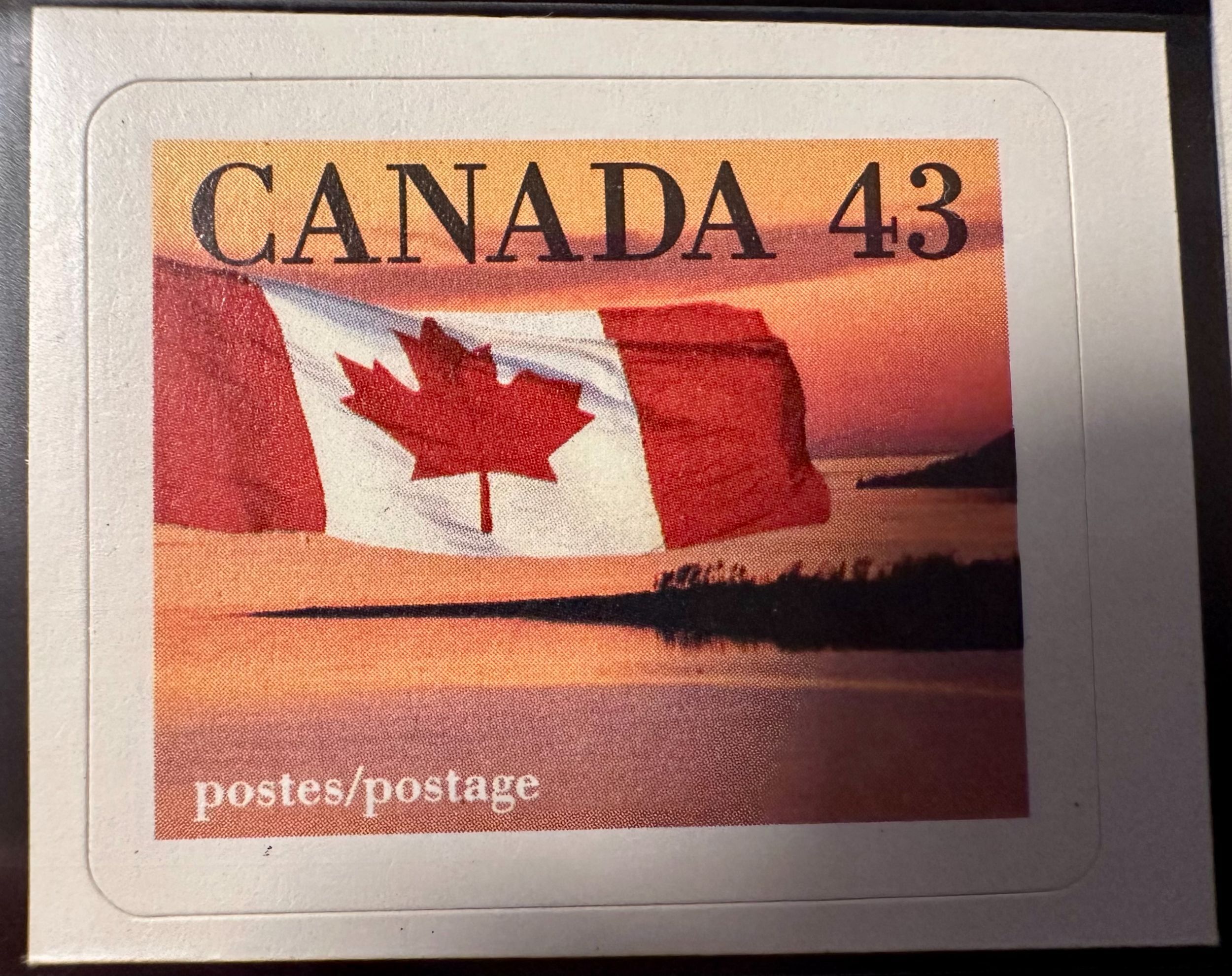 Canada # 1389 Canadian Flag from booklet 43c Mint NH | Canada, General ...