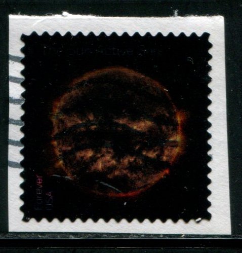5601 US (55c) Sun Science - Active Sun SA, used on paper | United ...