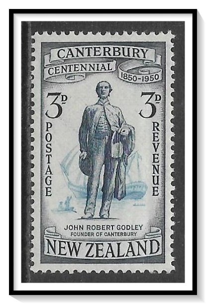 New Zealand #276 John Robert Godley MH | Australia & Oceania - New ...