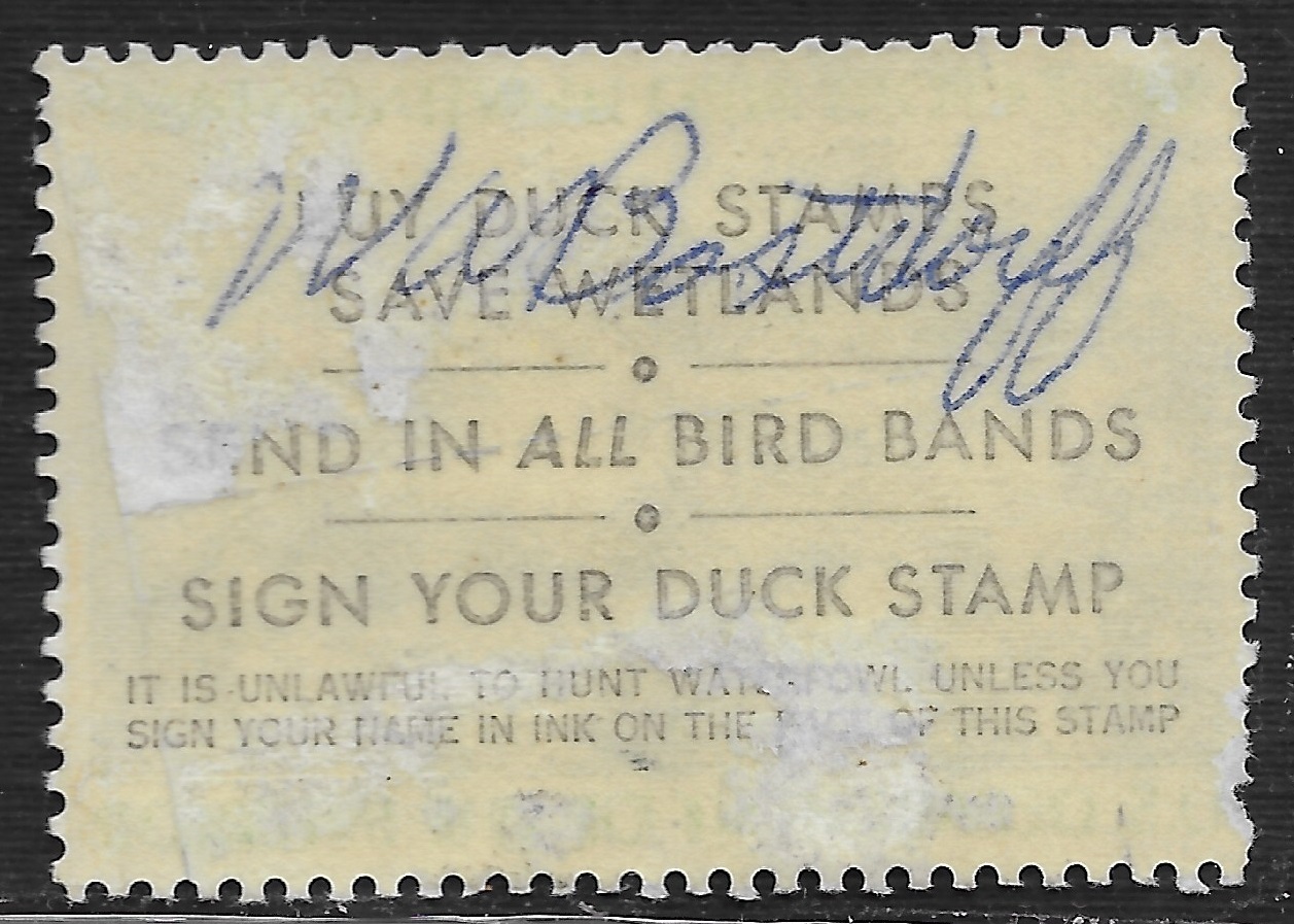 US #RW43 $5 Duck Stamp - Family of Canada Geese | United States, Duck ...