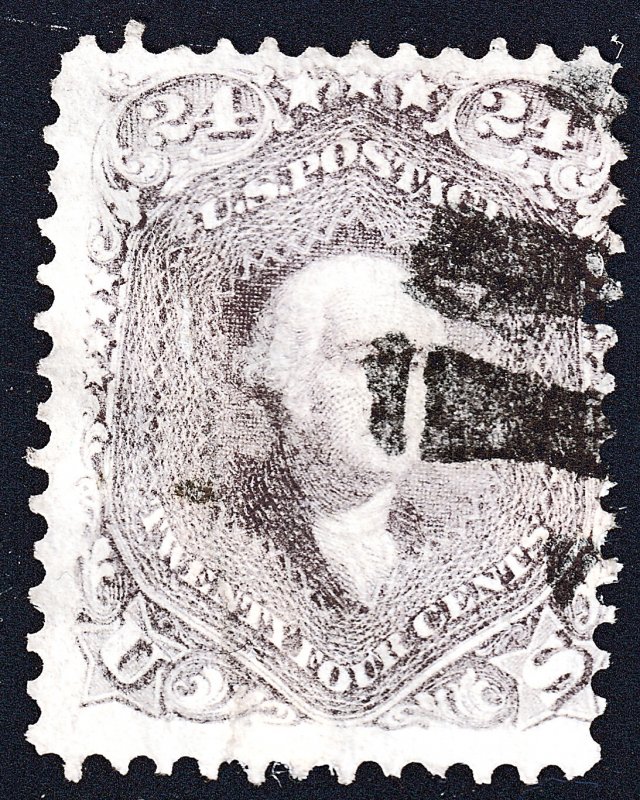 #70 Used, Fine, Repaired thin (CV $300 - ID27341) | United States ...