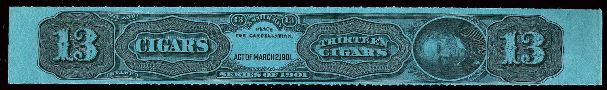 U.S. REV. Taxpaids-Cigar Tc164Aa Mint (ID # 89181)- L | United States ...