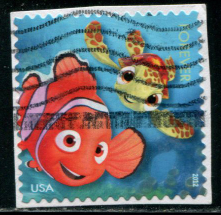 4679 US (45c) Disney-Pixar: Finding Nemo SA, used on paper | United ...