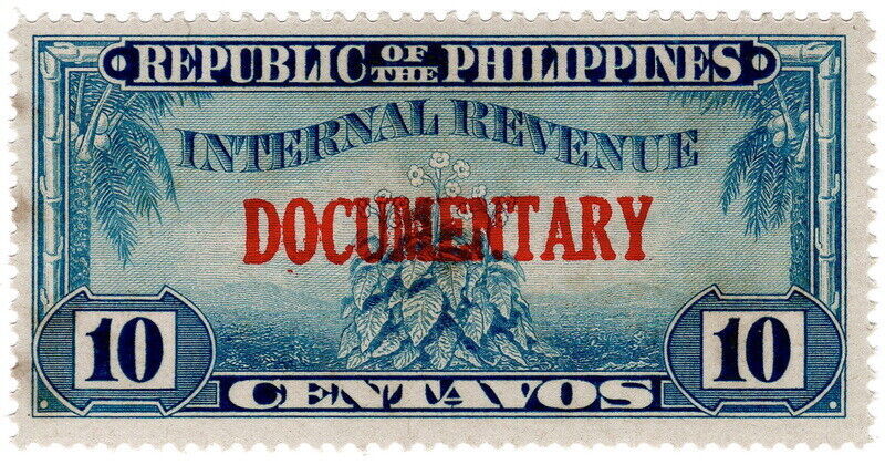 (I.B) Philippines Revenue : Documentary 10c | Asia - Philippines, Stamp ... (I.B) Philippines Revenue : Documentary 10c | Asia - Philippines, Stamp ...