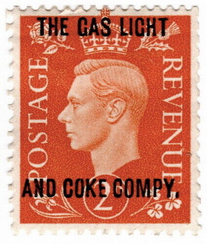 (I.B) George VI Commercial Overprint : The Gas Light & Coke Company ...