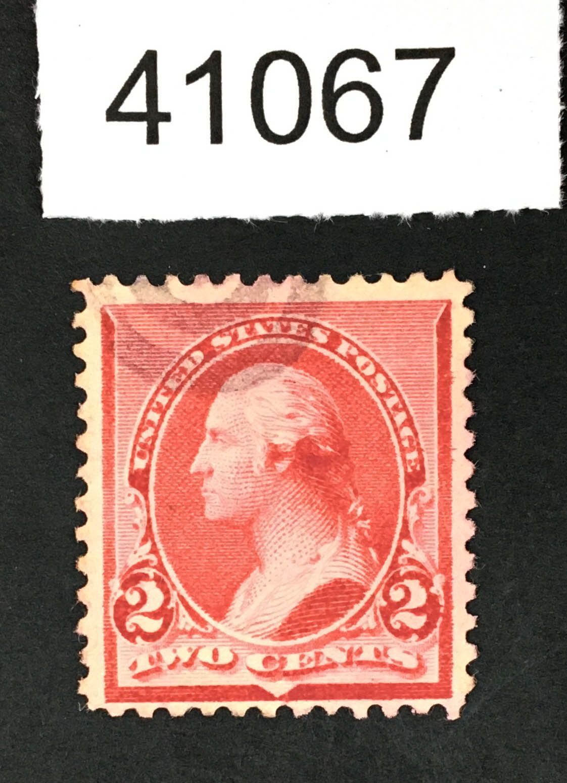 US Stamps # 220c Used 2 Caps $35 LOT #41067 | United States, General ...
