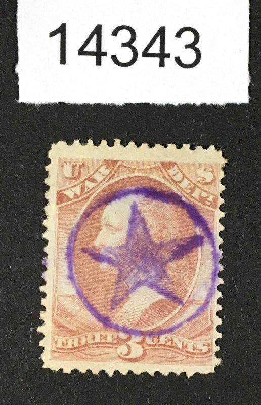 US Stamps # O85 Fancy Star Used LOT #14343 | United States, Officials ...