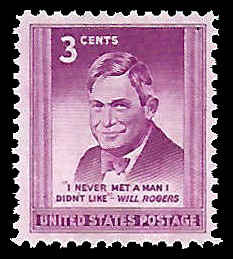 PCBstamps US # 975 3c US # 975 3c Will Rogers, MNH, (23) | United ...