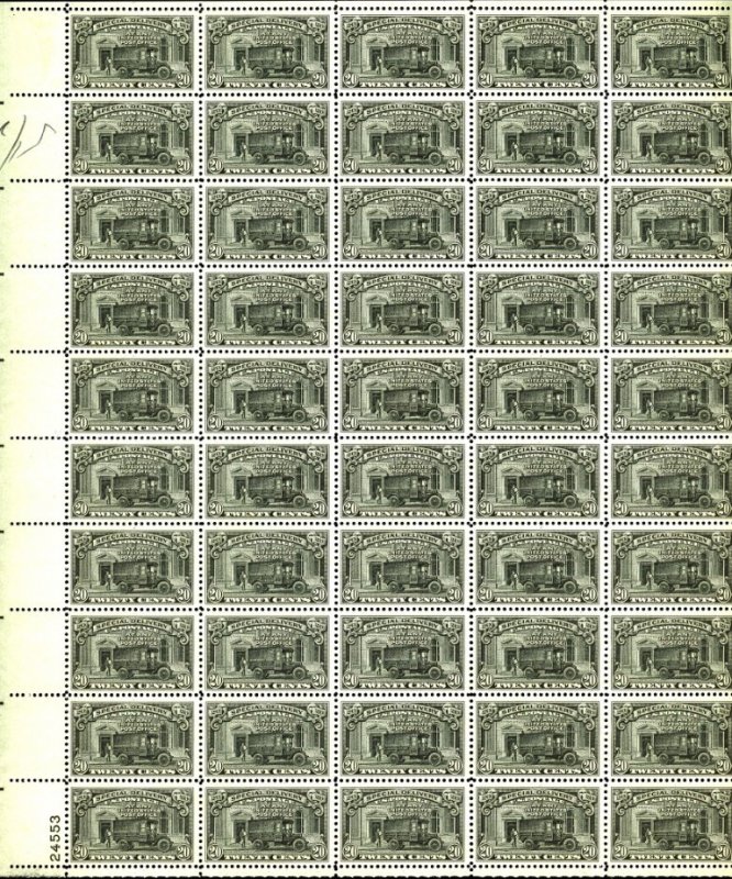 U.S. #E19 Mint PL# Sheet of 50 OG NH | United States, Special Delivery ...