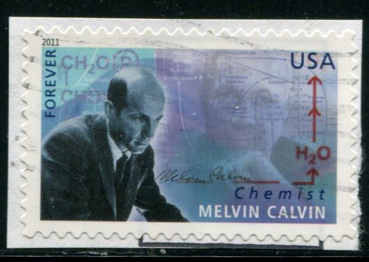4541 US (44c) Melvin Calvin SA, used on paper | United States, General ...