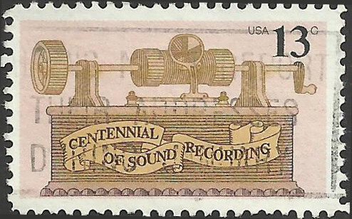 # 1705 Used Sound Recording | United States, General Issue Stamp / HipStamp