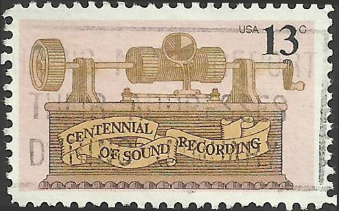 # 1705 Used Sound Recording | United States, General Issue Stamp / HipStamp