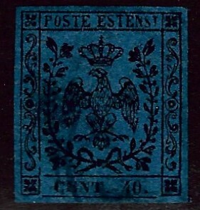 Italian Modena SC#8 Used hr F-VF SCV$125.00...Bargain in Demand ...