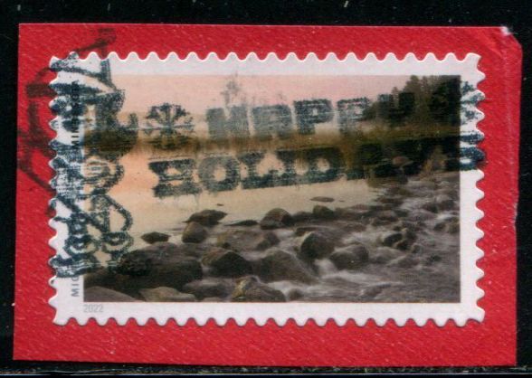 5698a US (58c) Mighty Mississippi SA, used on paper | United States ...