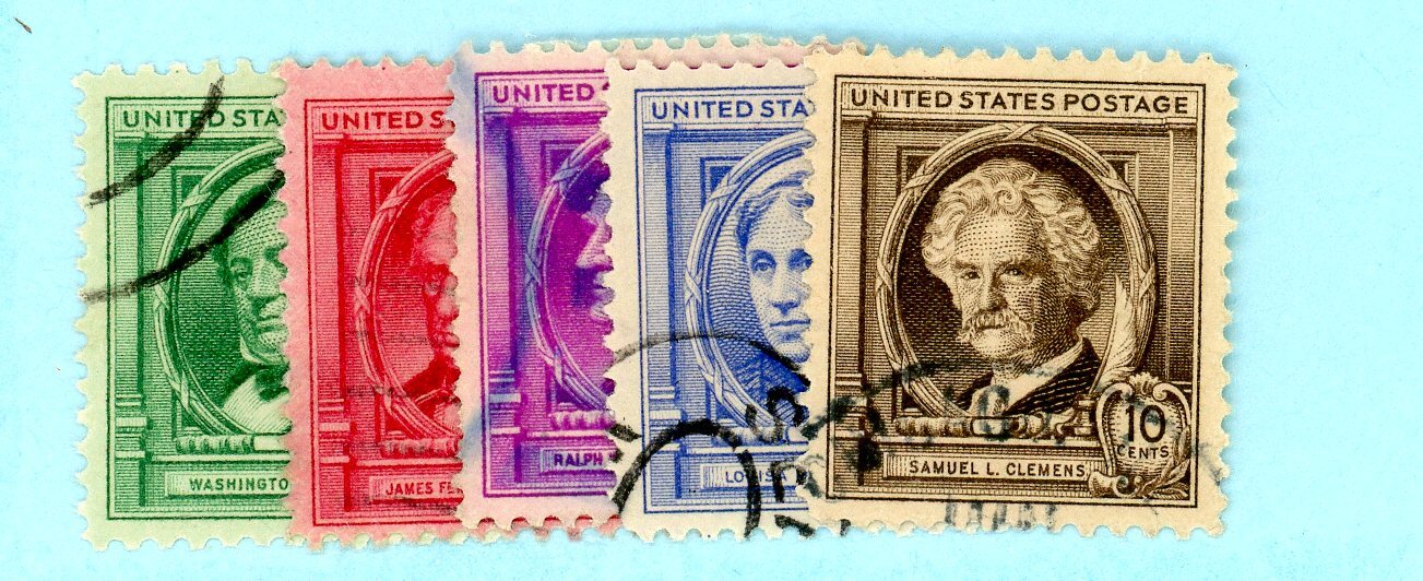 United States, Scott #859-63, Used | United States, General Issue Stamp ...