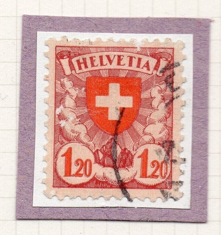 Switzerland 1933-34 SHADES Early Issue Fine Used 1.20F. NW-210744 ...