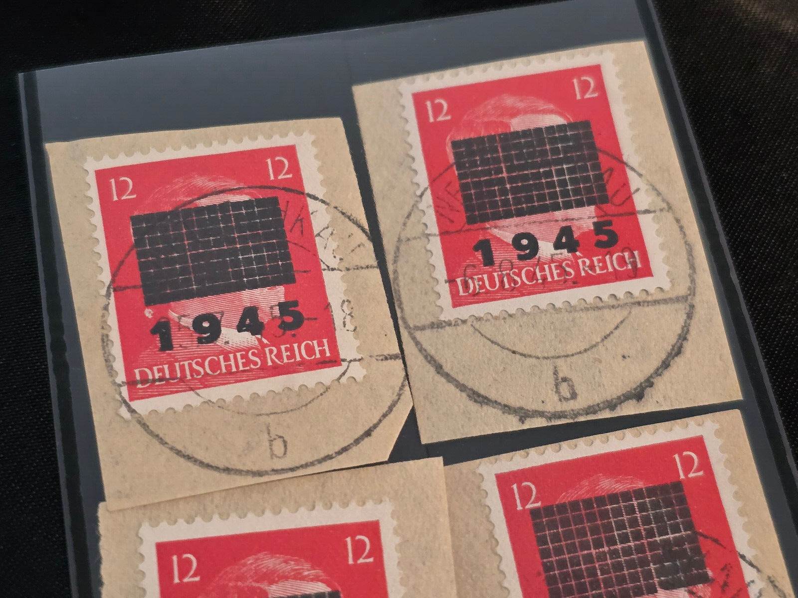 ADOLF HITLER JULY 1945 OVERPRINTS! WW2 WWII Nazi German Third Reich ...